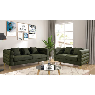 Green Living Room Sets You'll Love | Wayfair