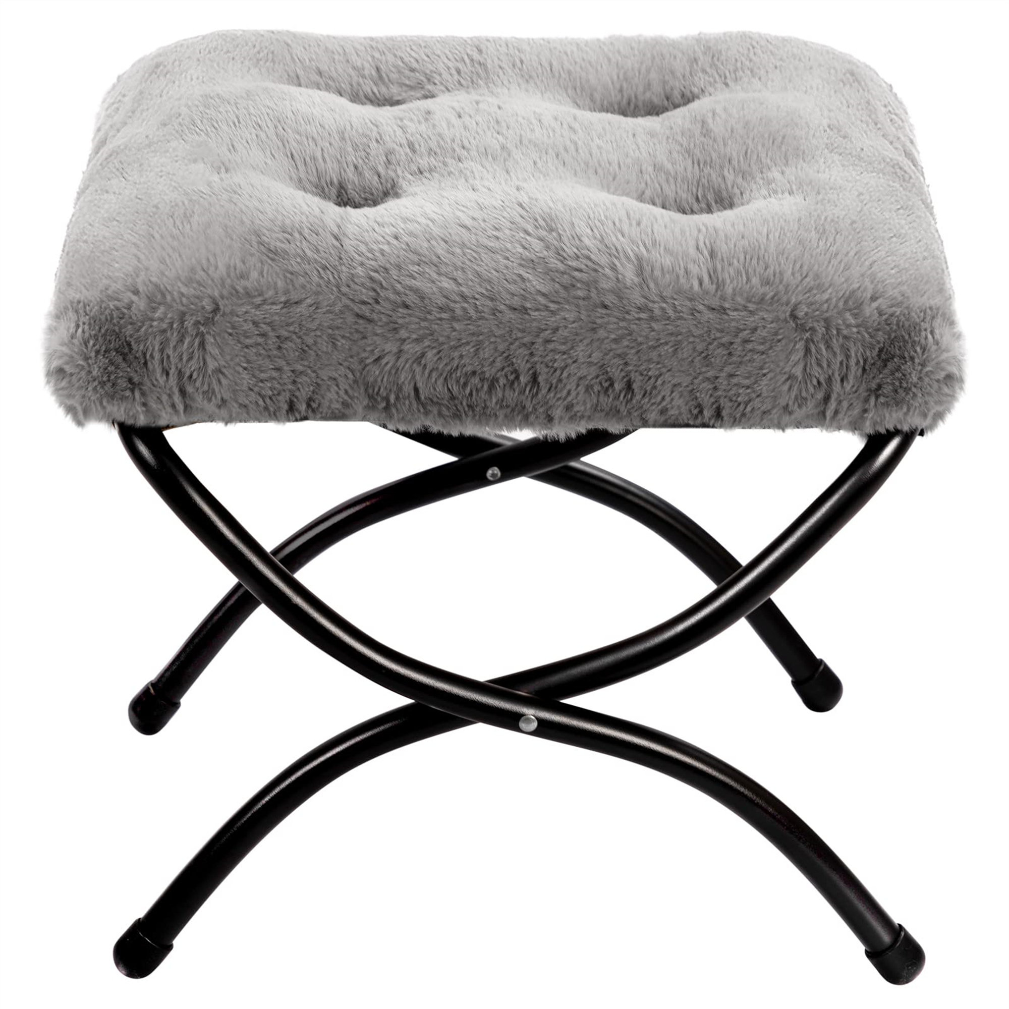 ClassicLiving 47cm Wide Solid Colour Footstool Ottoman | Wayfair.co.uk
