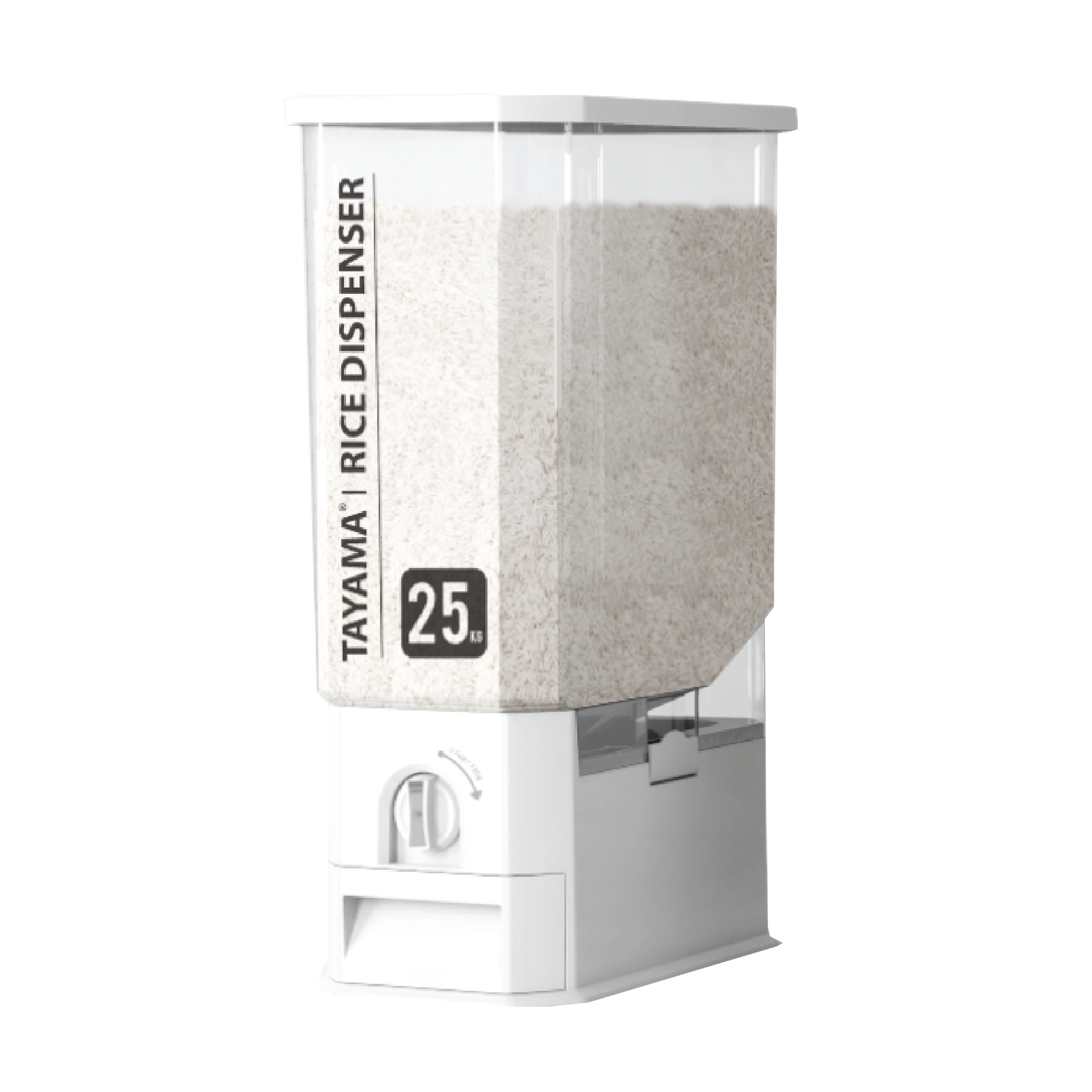 Prep & Savour Cristieana Tayama Rice Storage Dispenser 25 kg | Wayfair