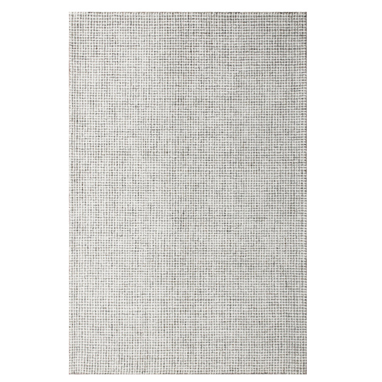 Gracie Oaks Shian Hand Tufted Wool Gingham Rug & Reviews | Wayfair