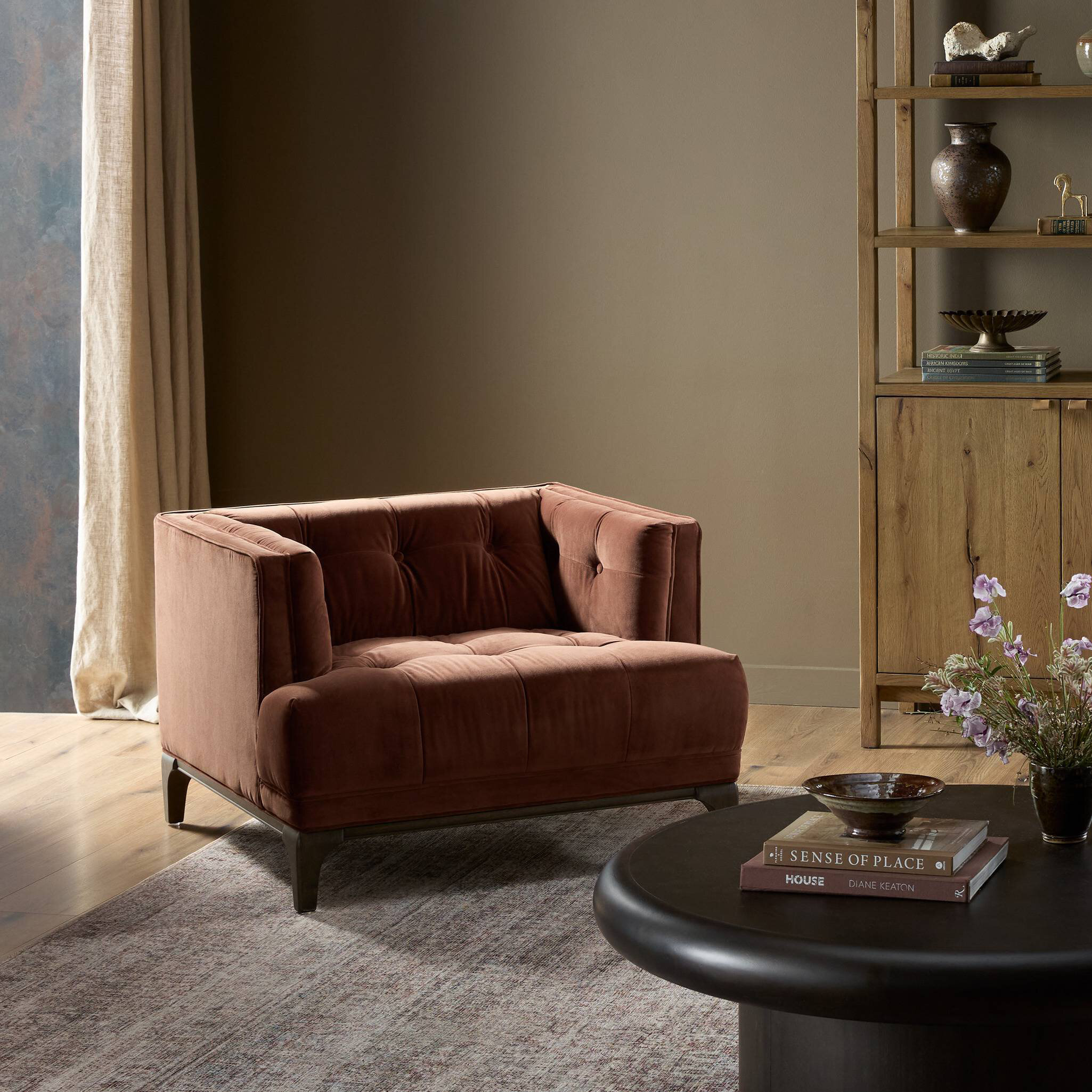 Four Hands Dylan Upholstered Armchair & Reviews | Perigold