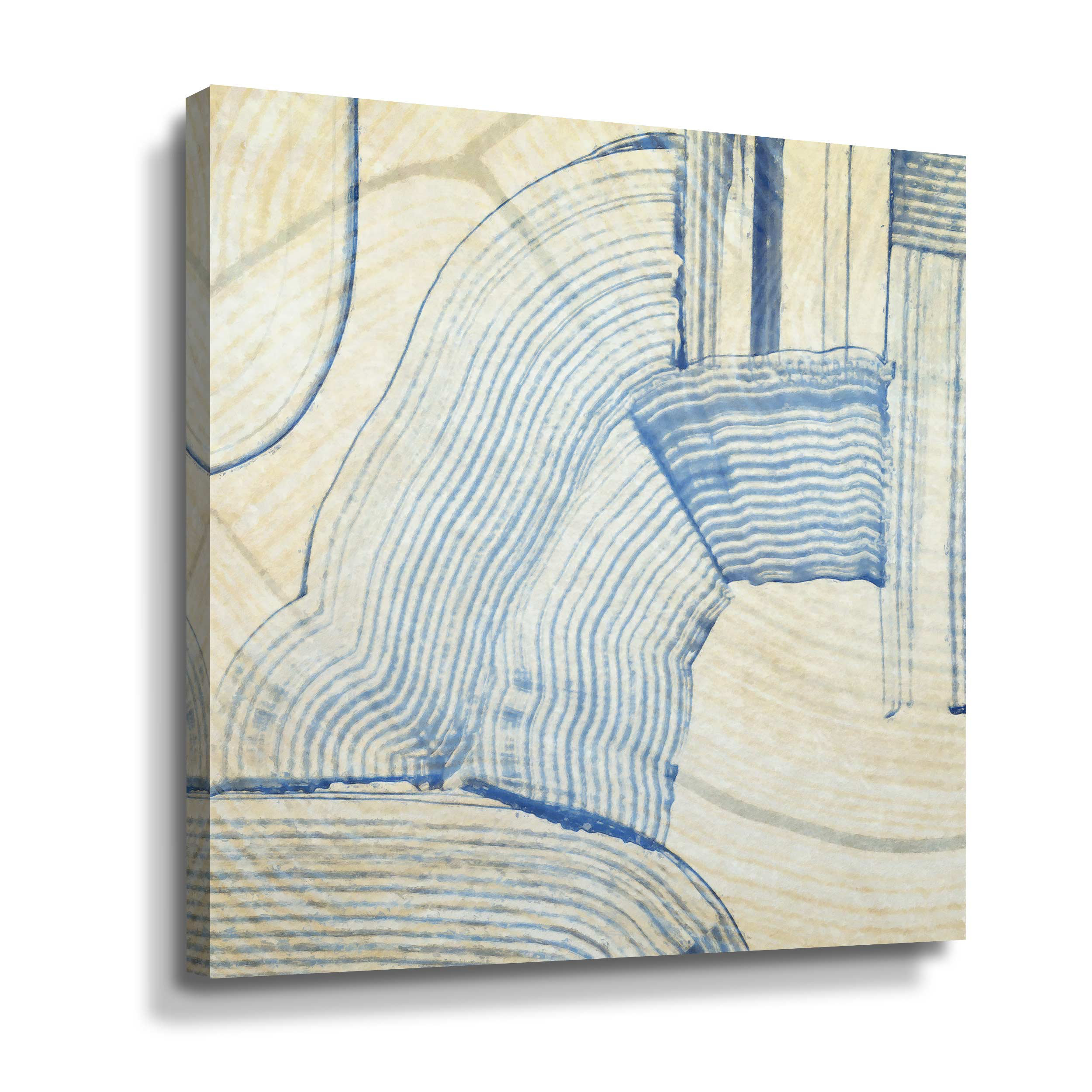 Wrought Studio™ Straight away, Three - Painting on Canvas | Wayfair