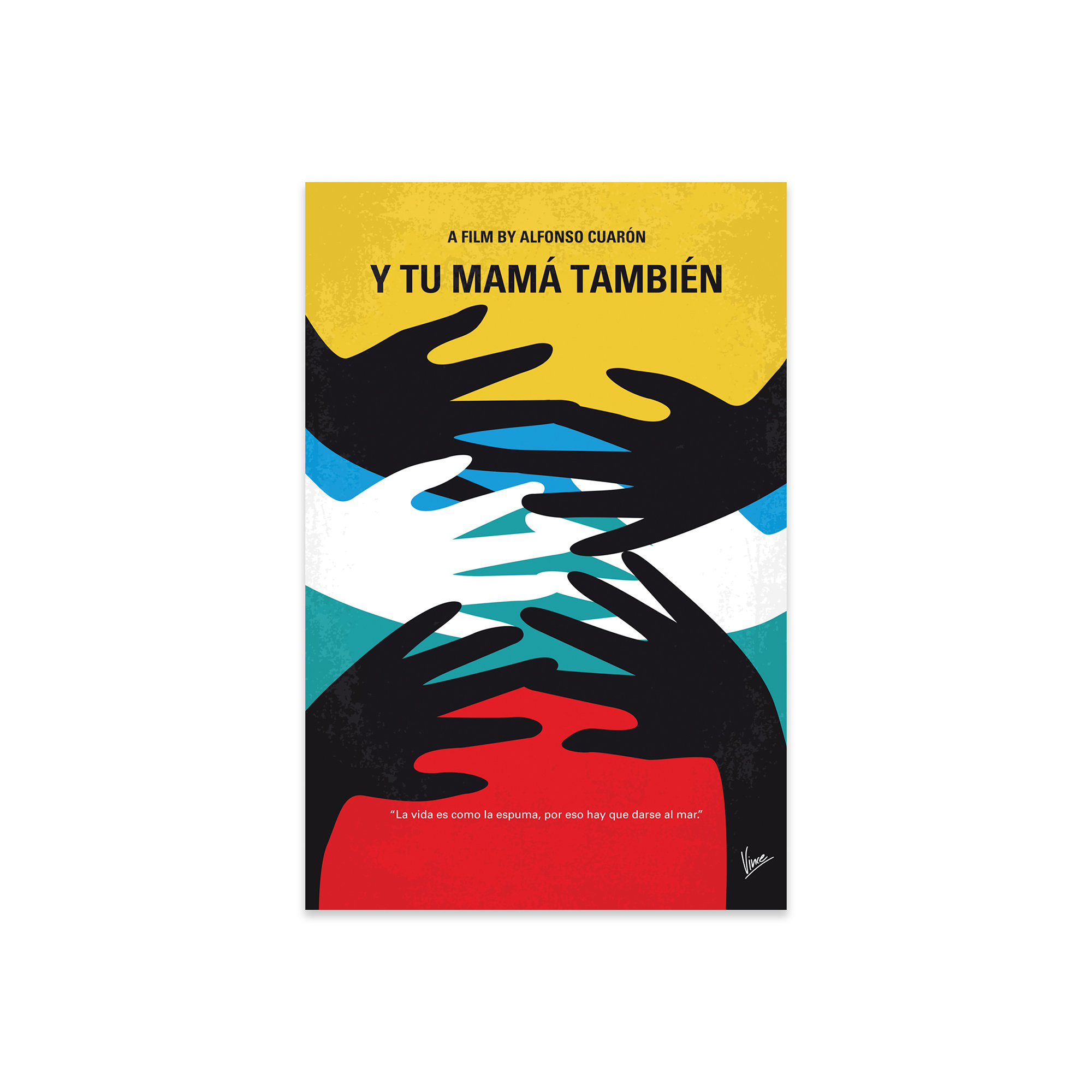 iCanvas Y Tu Mama Tambien Minimal Movie Poster by Chungkong - No Frame ...