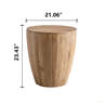 Loon Peak® 21.06"Vintage Style Bucket Shaped Coffee Table For Office ...