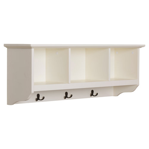 Rosecliff Heights Agora 3 - Hook Wall Mounted Coat Rack & Reviews | Wayfair