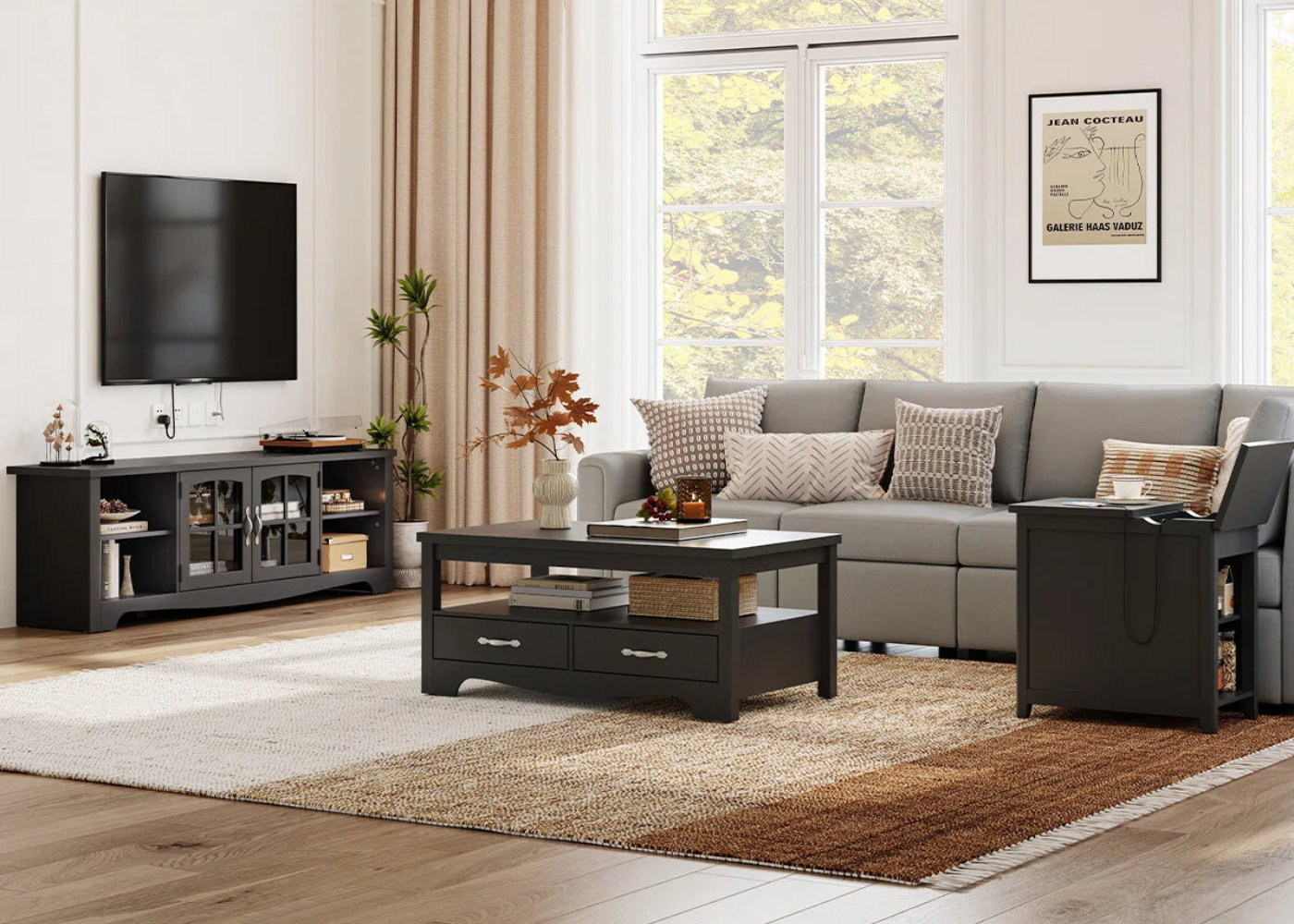 Lark Manor 4-Piece Living Room Table Sets & Reviews - Wayfair Canada