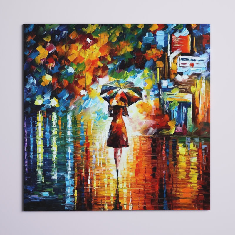 Lark Manor™ Rain Princess by Leonid Afremov - Unframed Graphic Art ...