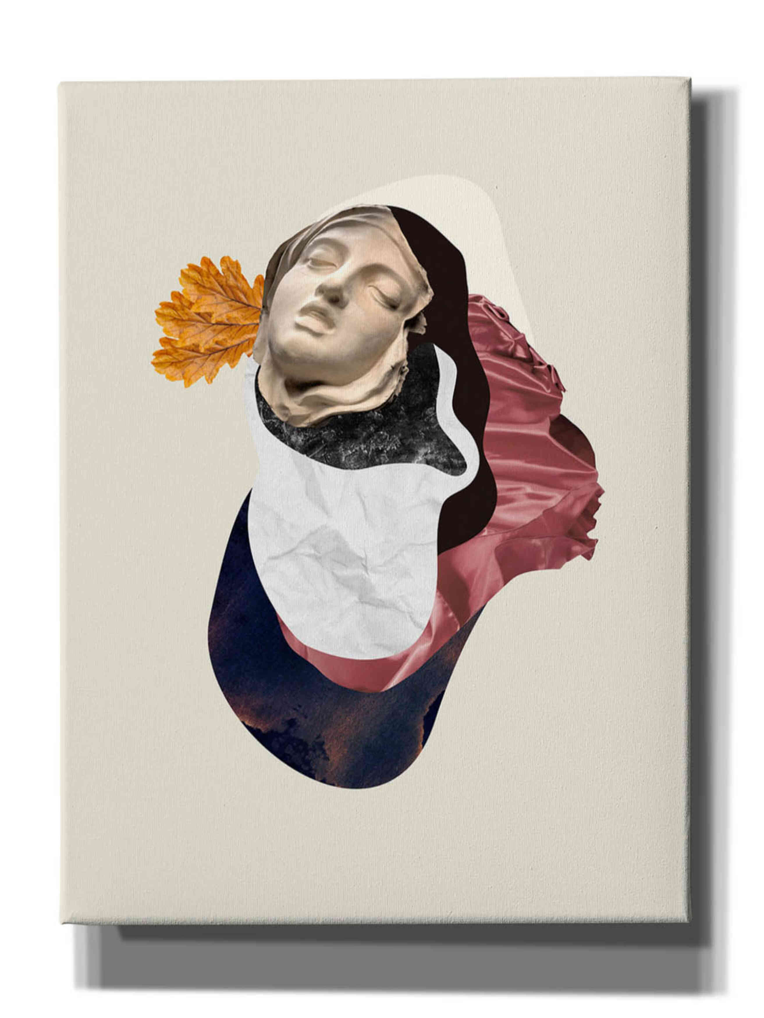 Mercer41 Adalicia Feather Light by Incado - Wrapped Canvas Print ...