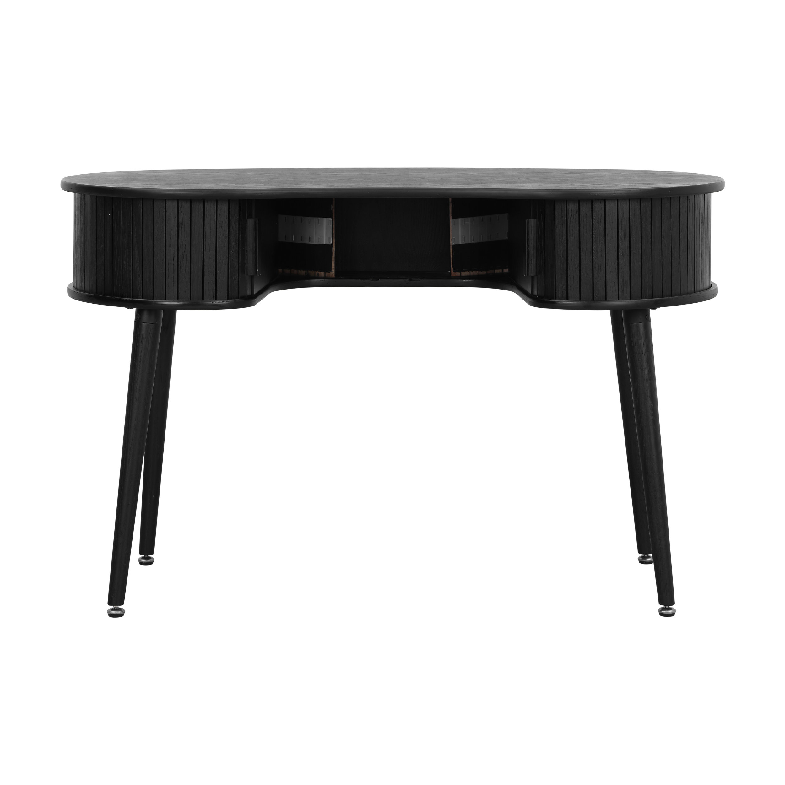 NTC Stream RIPPLE Desk Modern Wooden Writing Desk with Two Hidden ...