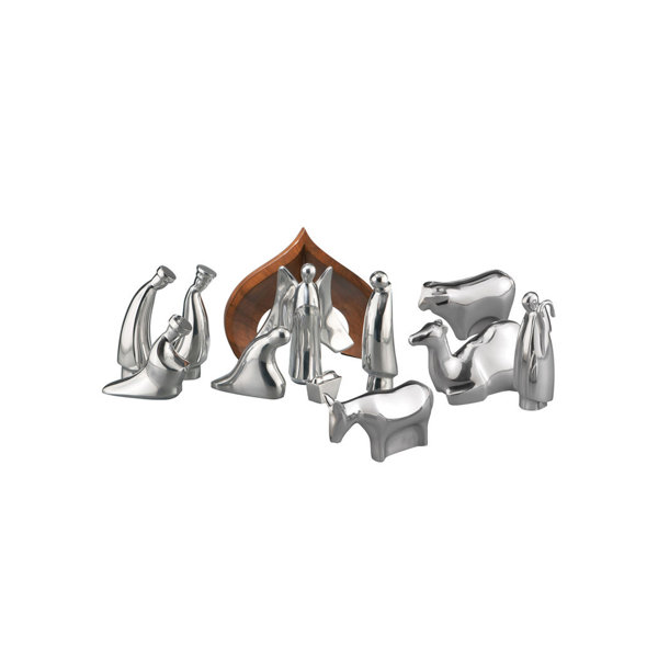 Nambe Nativity 12 Pc Set | AllModern