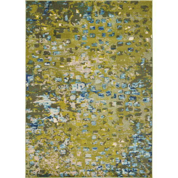 Wrought Studio Auyeung Abstract Rug & Reviews | Wayfair