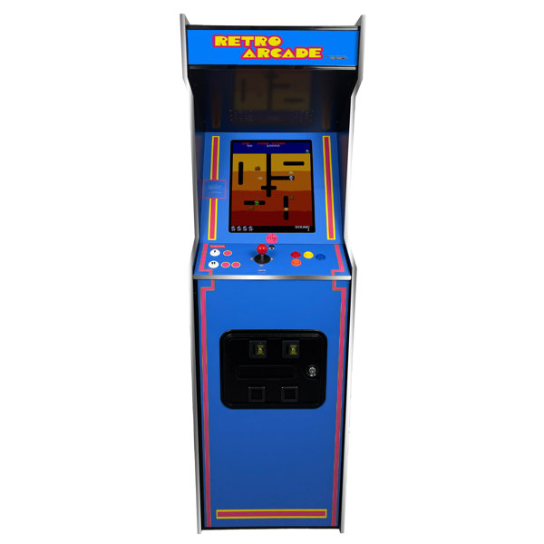Suncoast Arcade Full Size Arcade Machine with 19" Monitor and 60 Retro ...