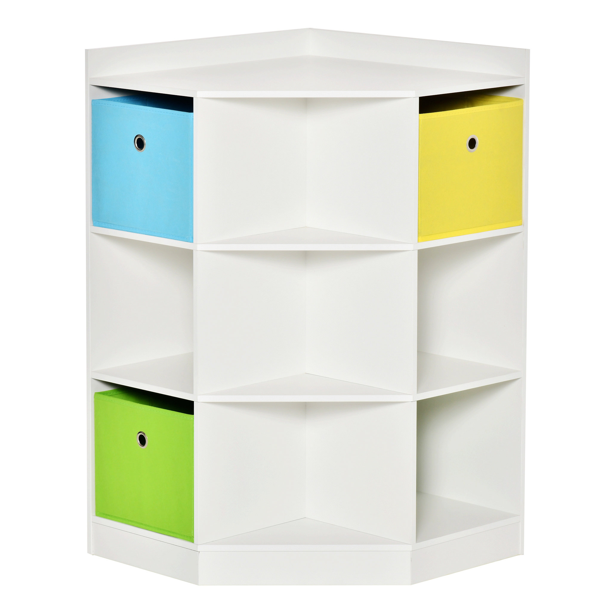 Isabelle & Max™ Corner Cabinet, Cubby Toy Storage Organizer, Bookshelf ...