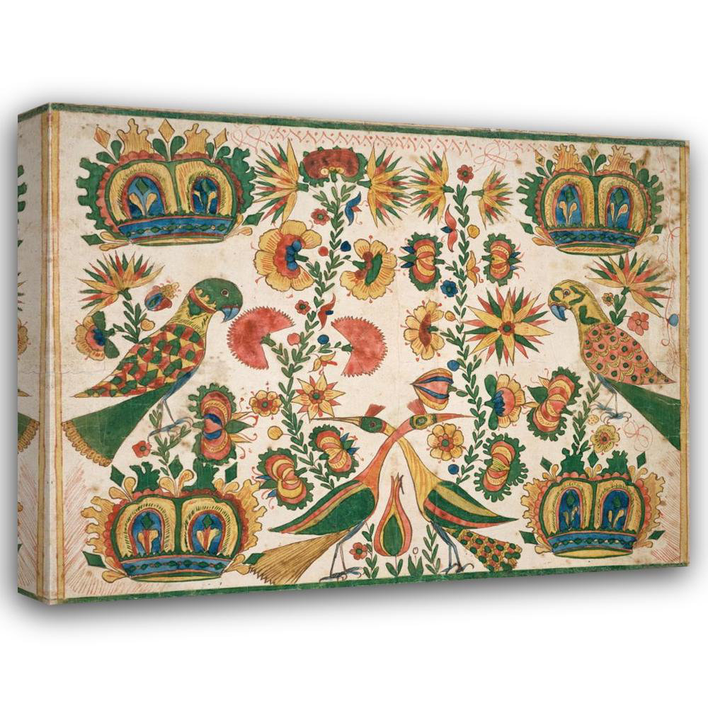Astoria Grand "Fraktur" by Johann Heinrich Otto - Gallery Wrap Canvas ...