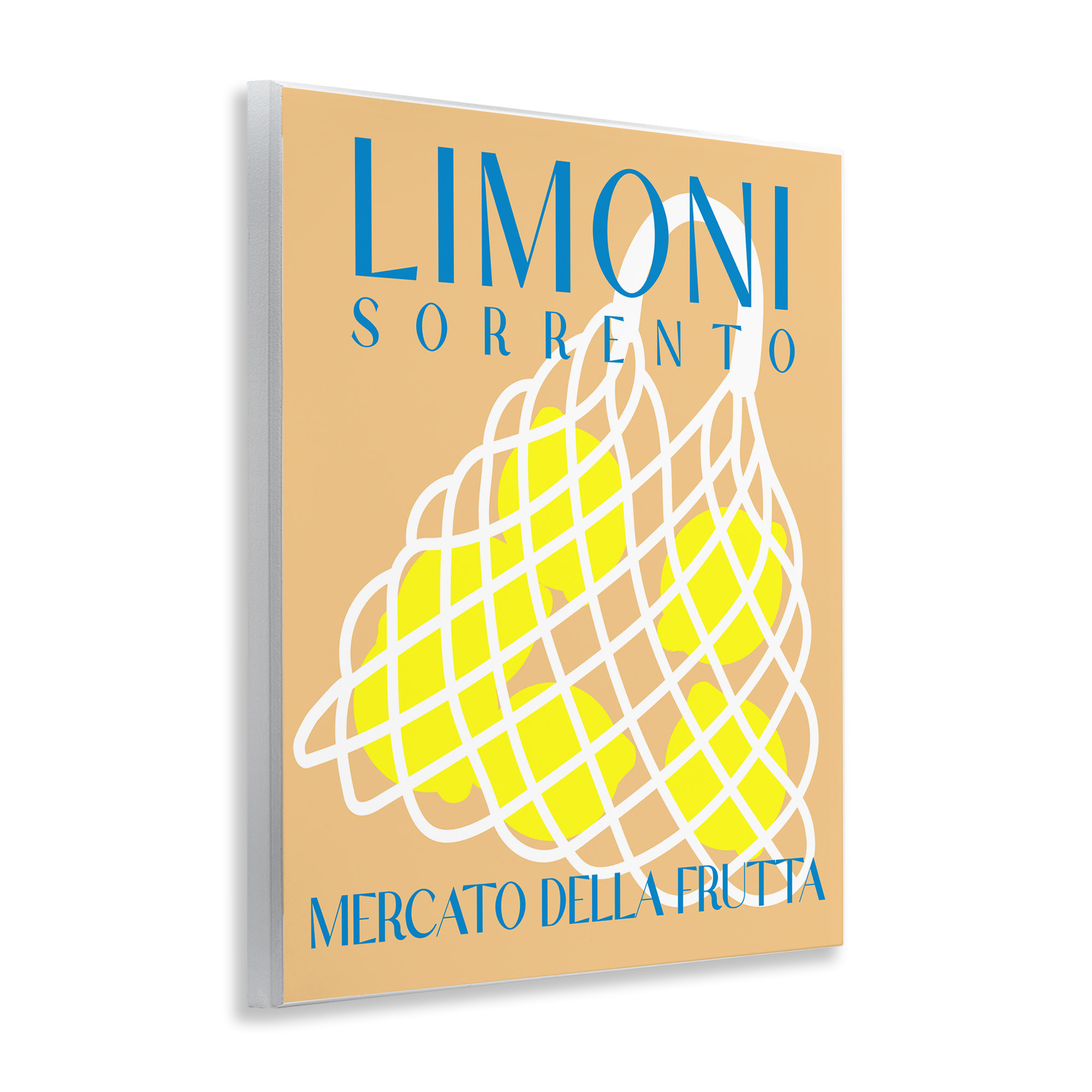 Winston Porter Modern Lemon Fruit Market Wall Plaque Art by Daphne ...