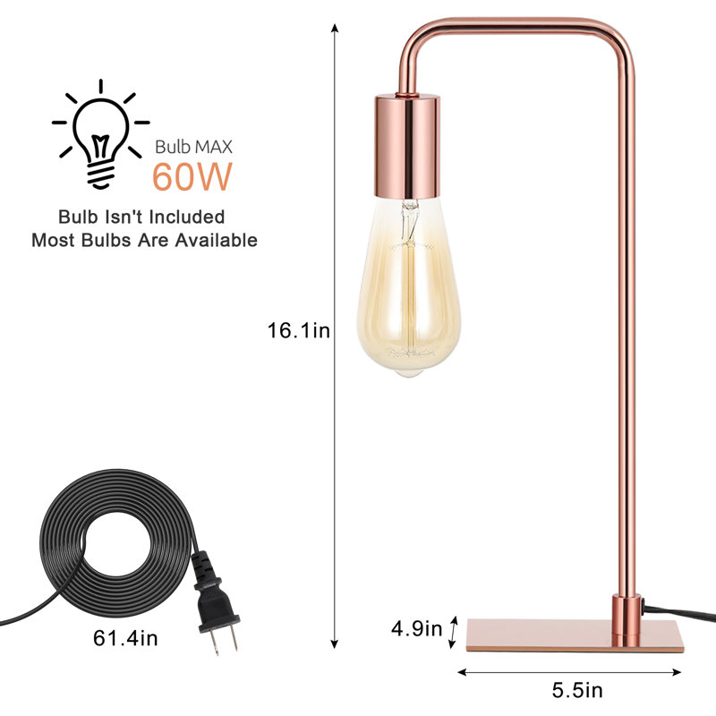 17 Stories 2-piece Table Lamp Modern Style | Wayfair