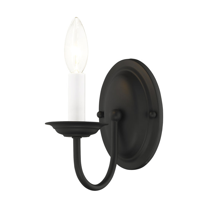 Lark Manor Maynes Steel Candle Wall Light & Reviews | Wayfair