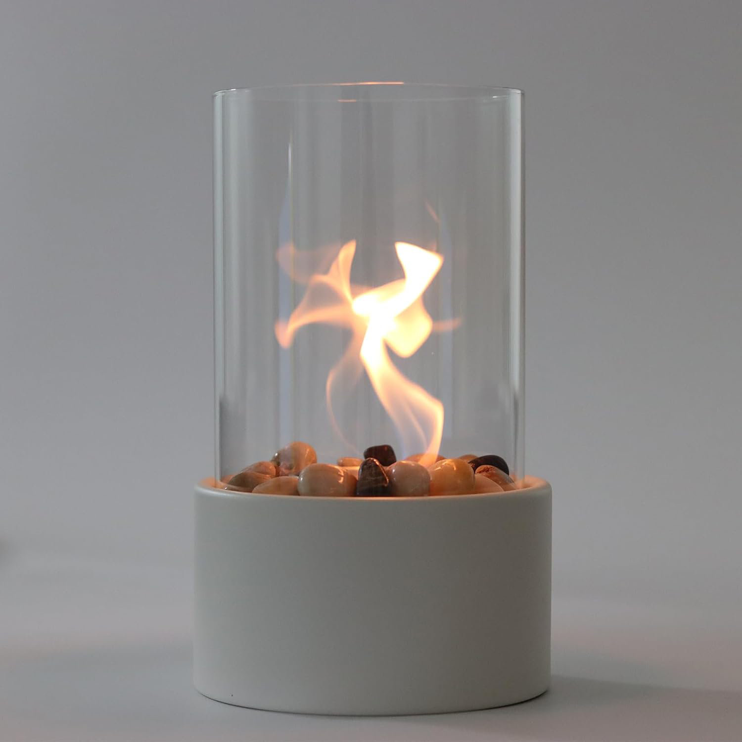 Wrought Studio™ Tabletop Fire Pit,Portable Small Fire Pit Bowl with Non ...