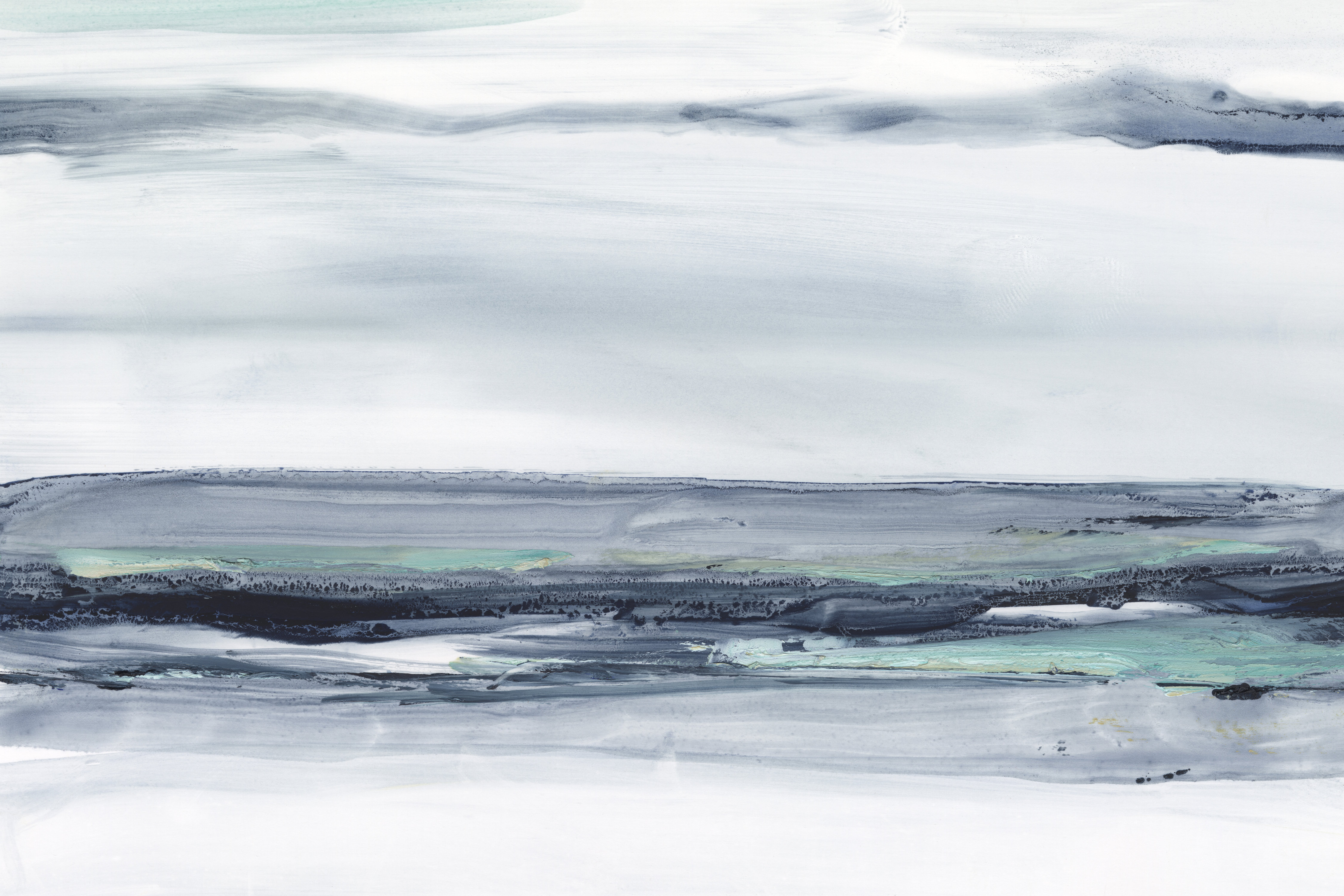 Wrought Studio™ Erbey Electric Tides I On Canvas by Ethan Harper Print ...