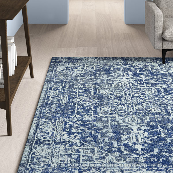 Langley Street Aamina Tufted Antique Navy/Cream Rug & Reviews | Wayfair ...