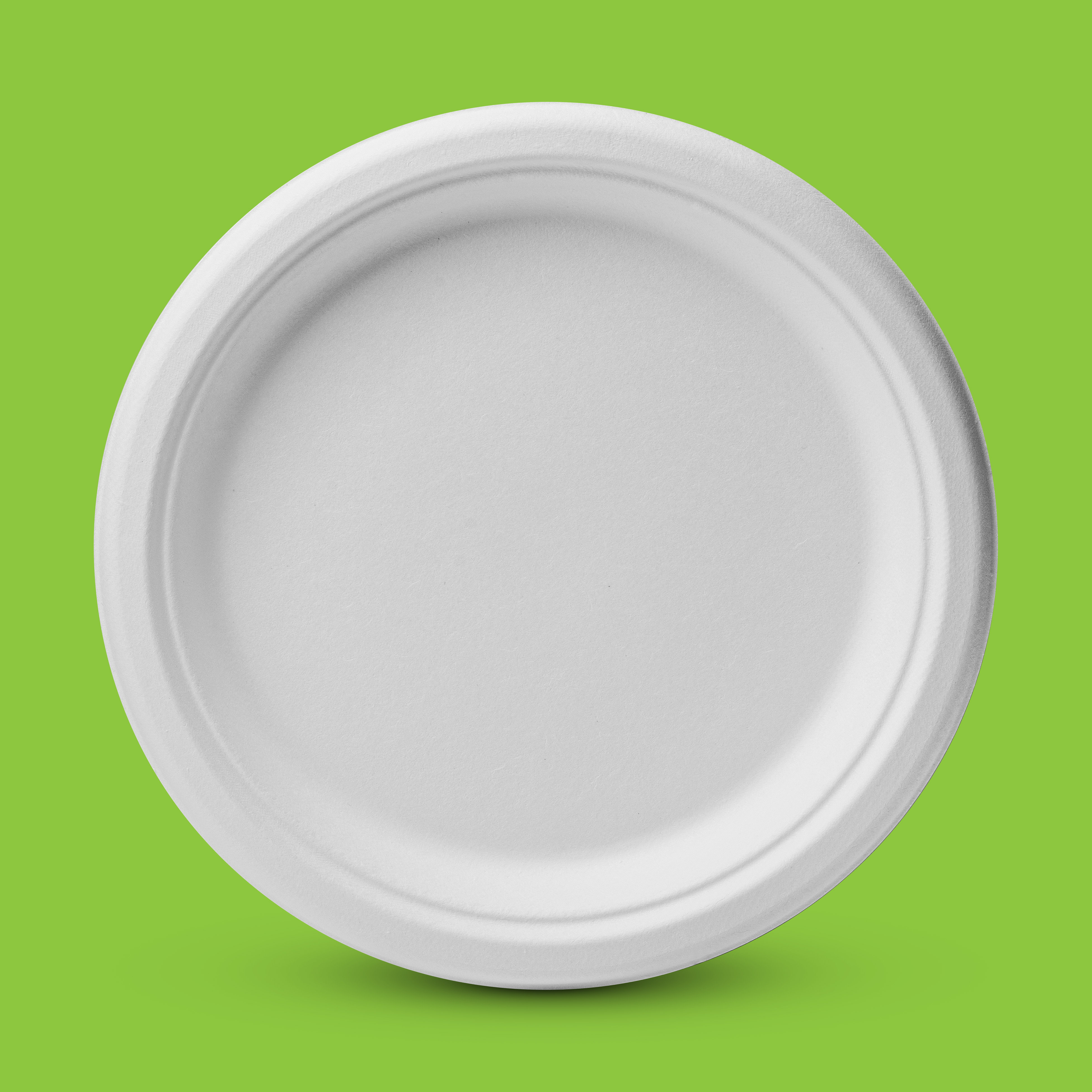 Munfix 100 Pack 6 Inch White Paper Plates, Heavy Duty Disposable Plates ...