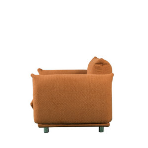 Ebern Designs Fidelia Modern Sofa Sherpa Accent Chair Single Sofa ...