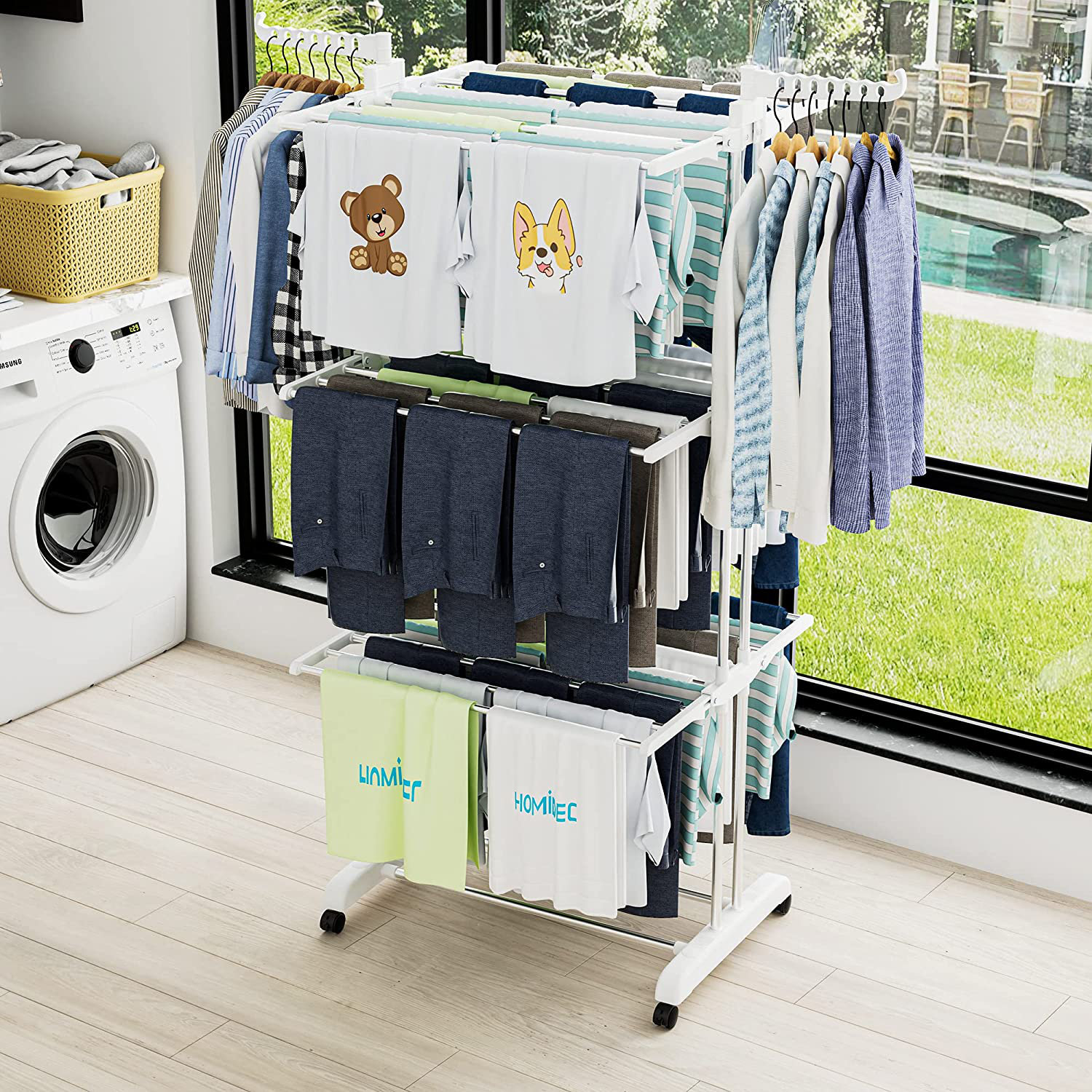 Rebrilliant Stainless Steel Standard Drying Rack | Wayfair