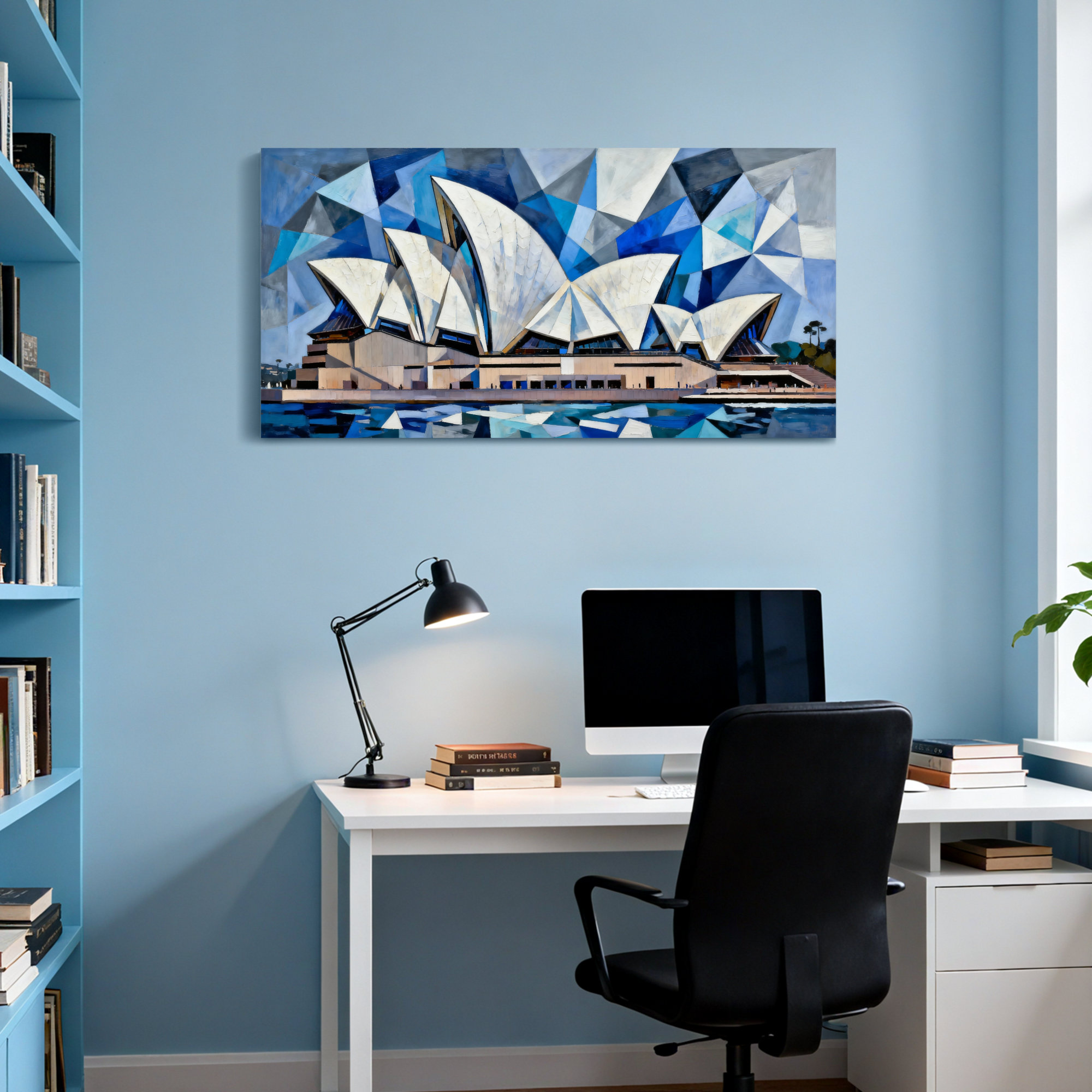 Latitude Run® Scenic & Cityscapes Geometric Abstract Sydney Opera House ...