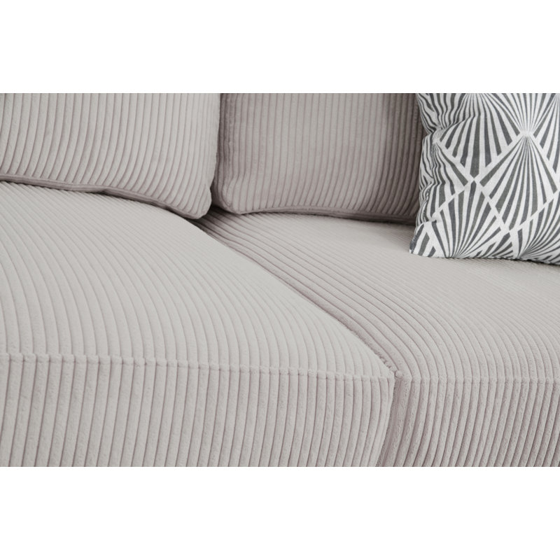 Legend Furniture 3 - Piece Corduroy Sofa & Chaise | Wayfair