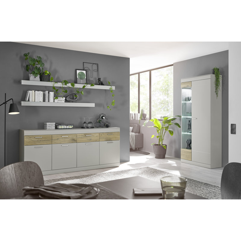 Ebern Designs Janitta 300 Cm Wide 3 Drawer Sideboard | Wayfair.co.uk