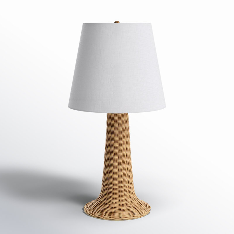 Birch Lane™ Ulysses Wicker/Rattan Table Lamp | Wayfair