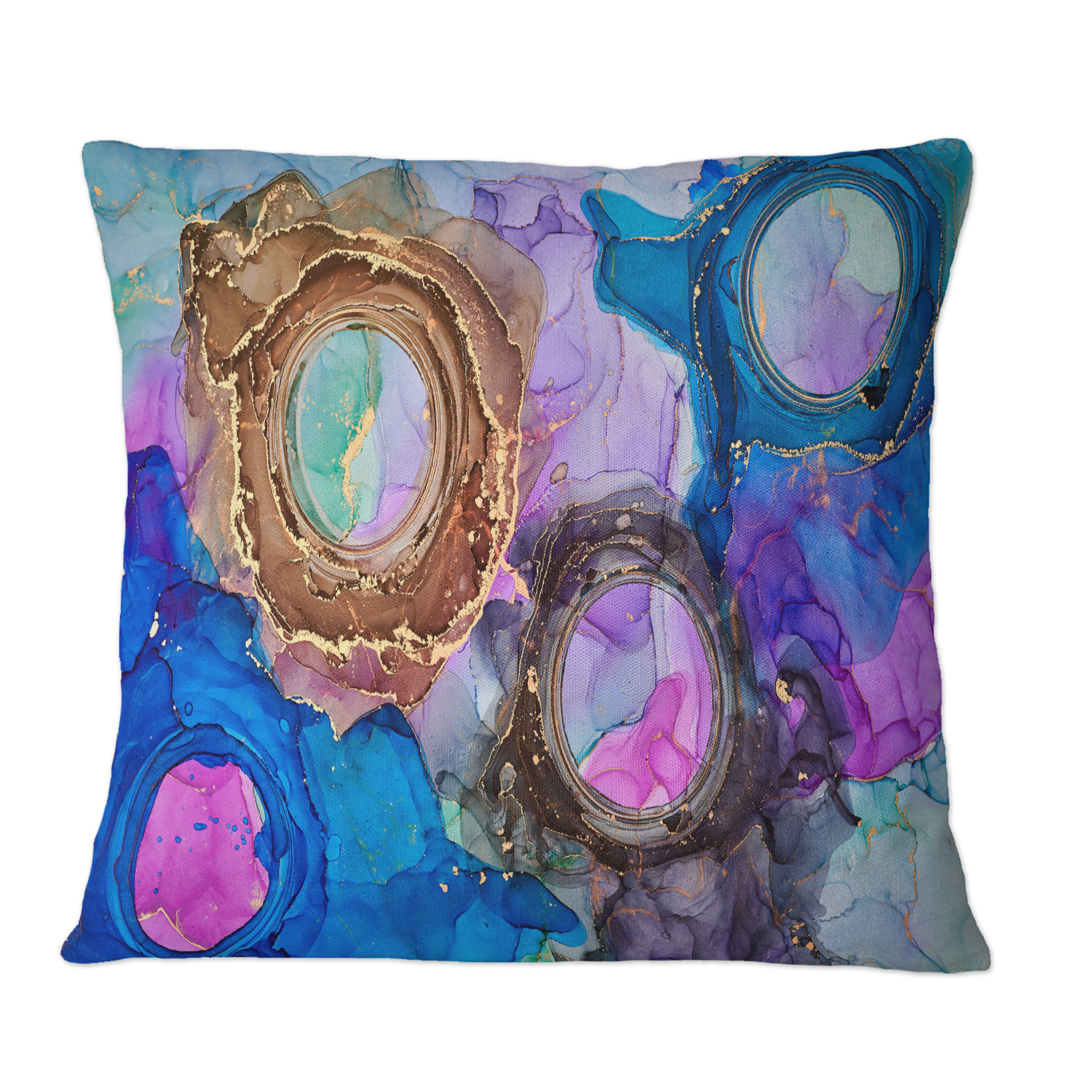 DesignArt Abstract Throw Pillow | Wayfair