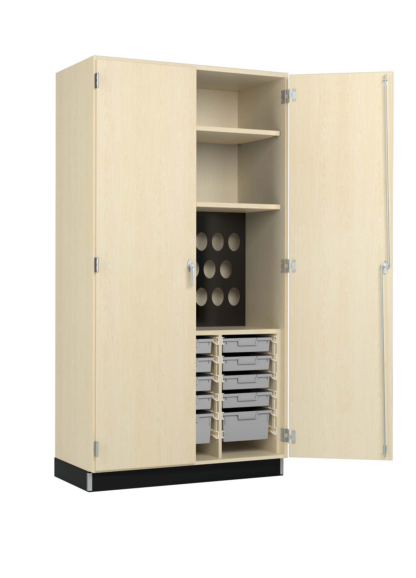 Diversified Woodcrafts Art Storage 1 Compartment Classroom Cabinet ...