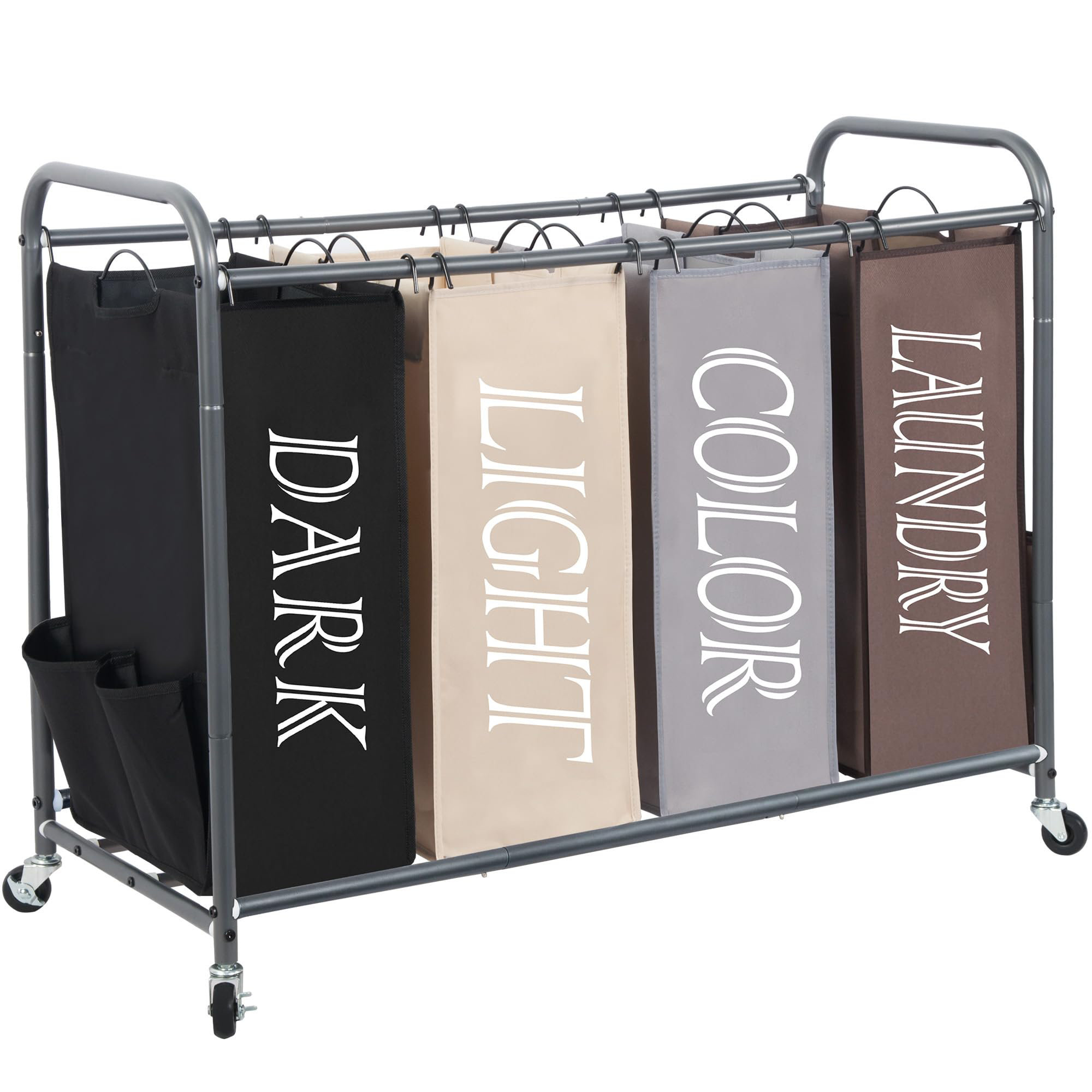 PALEYI Laundry Separator Hamper with Removable Bags - Wayfair Canada