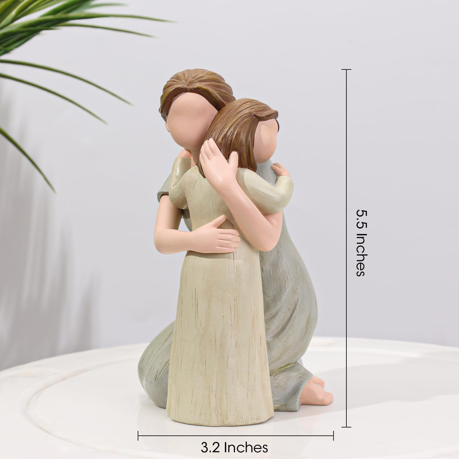 Red Barrel Studio® Mother and Daughter Figurine Sculpture | Wayfair