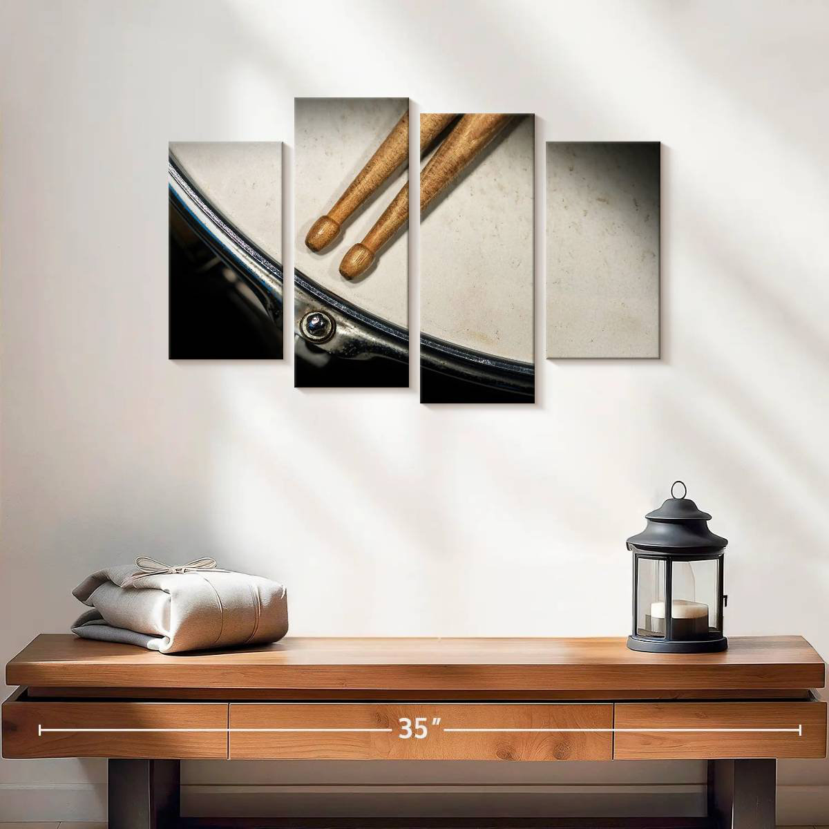 Elephant Stock Drumsticks On Snare Drum | Wayfair