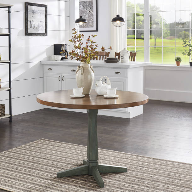 Three Posts™ Fortville Round Dining Table & Reviews | Wayfair