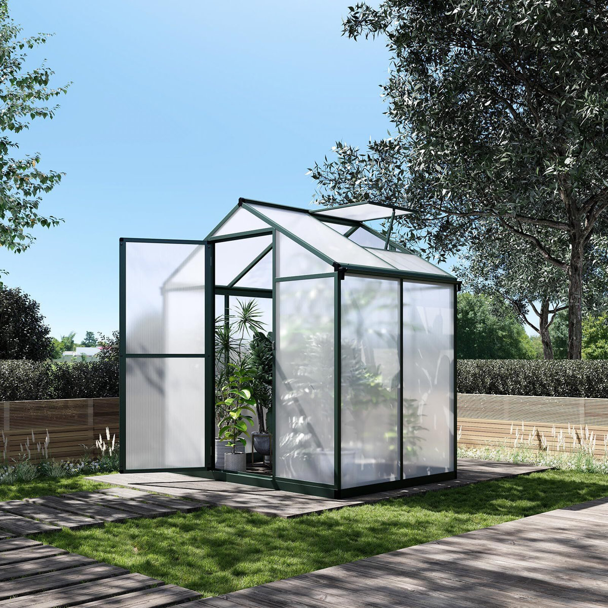 babevy Greenhouse For Outdoors With Quick Structure | Wayfair