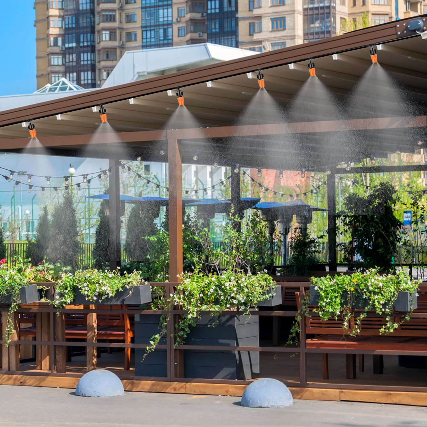 iMounTEK Drip Irrigation Kit Watering and Maintenance - Wayfair Canada