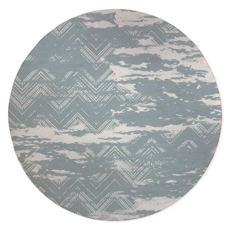 KAVKA DESIGNS Hard Floor Straight Round Chair Mat | Wayfair
