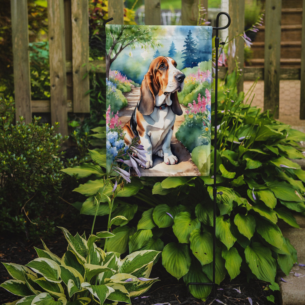 Arlmont & Co. Tacey Double Sided 15.5'' H x 11.25'' W Polyester Garden ...