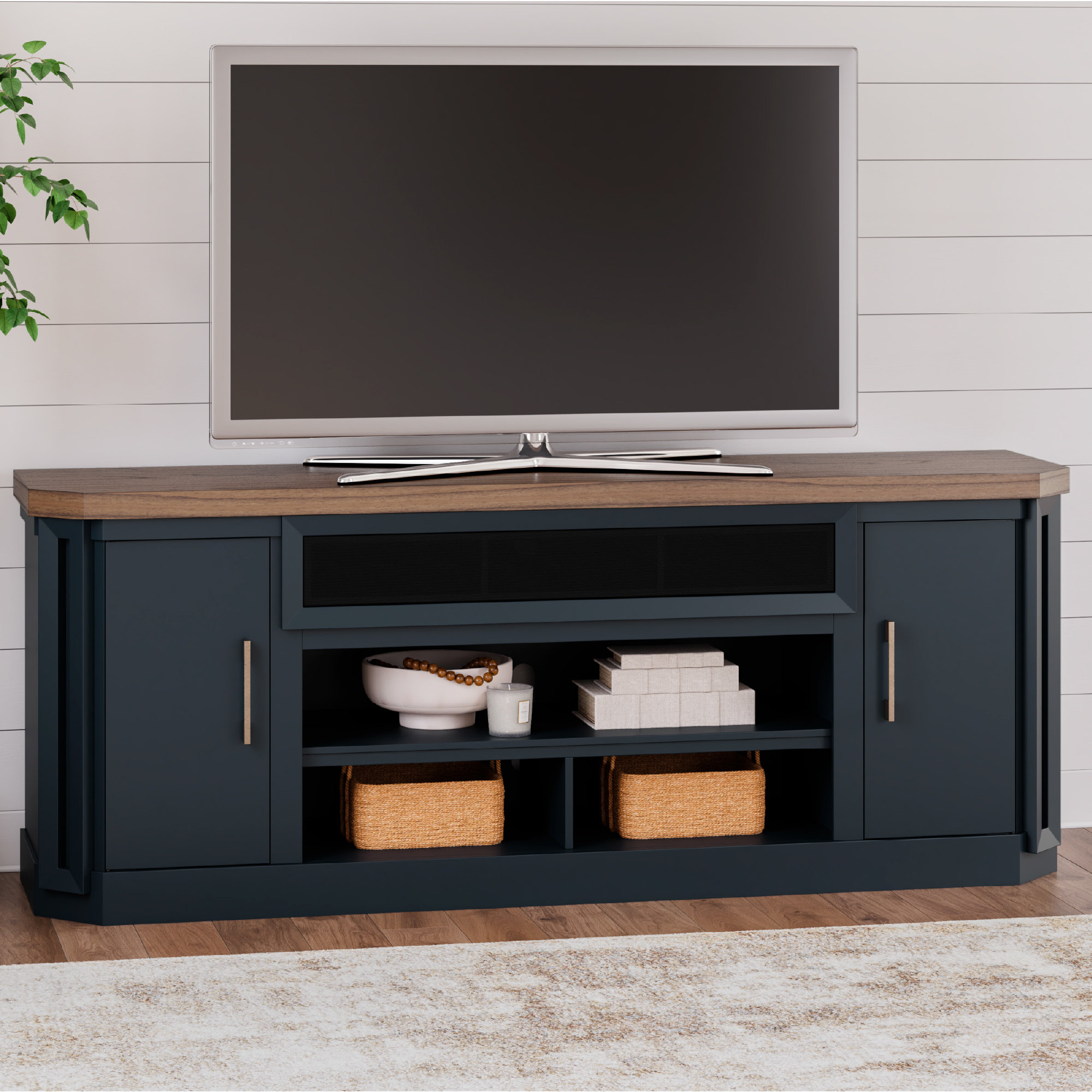 Wildon Home® Leani TV Stand for TVs up to 88" & Reviews - Wayfair Canada