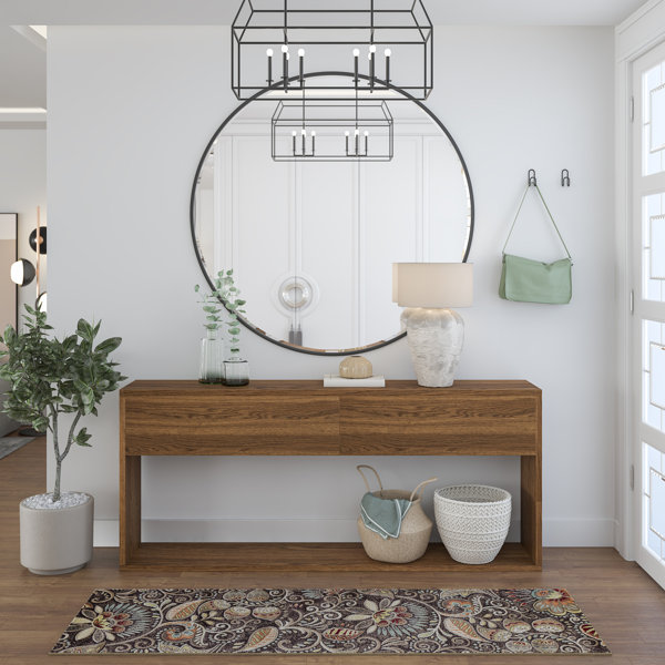 Bungalow Rose Martello Floral Indoor Rug & Reviews - Wayfair Canada