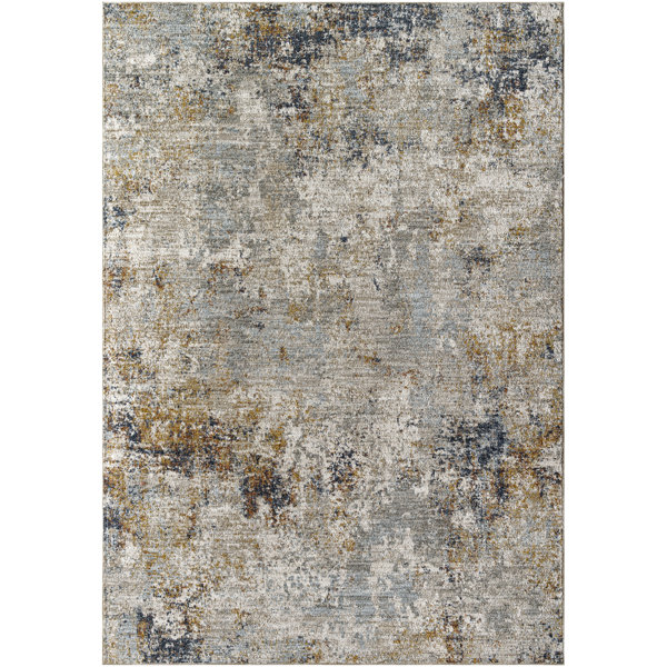 Trent Austin Design® Rone Machine Woven Polyester Area Rug in Gray ...