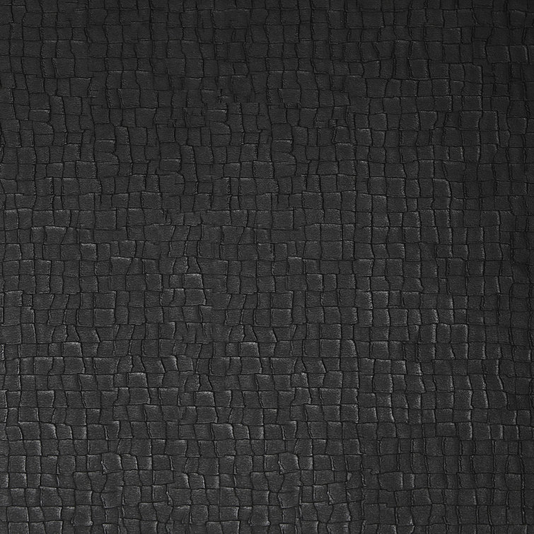 Graham & Brown Serpentine Black Removable Wallpaper | Perigold