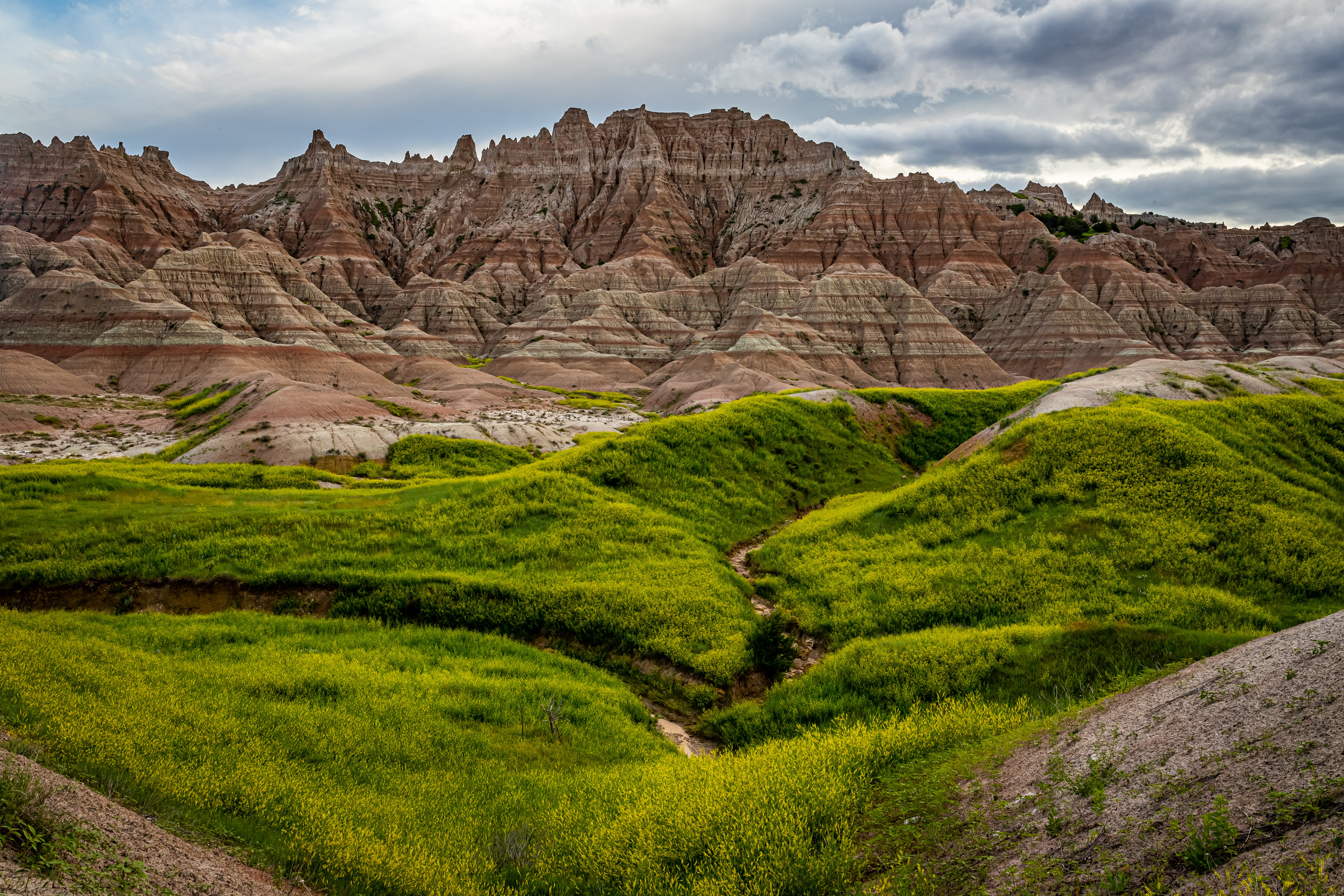 Alpen Home Badlands National Park by Different_Brian - Wrapped Canvas ...