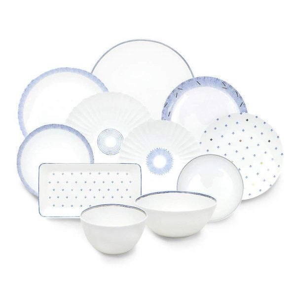HANKOOK CHINAWARE Bone China Dinnerware Set - Service for 4 | Wayfair