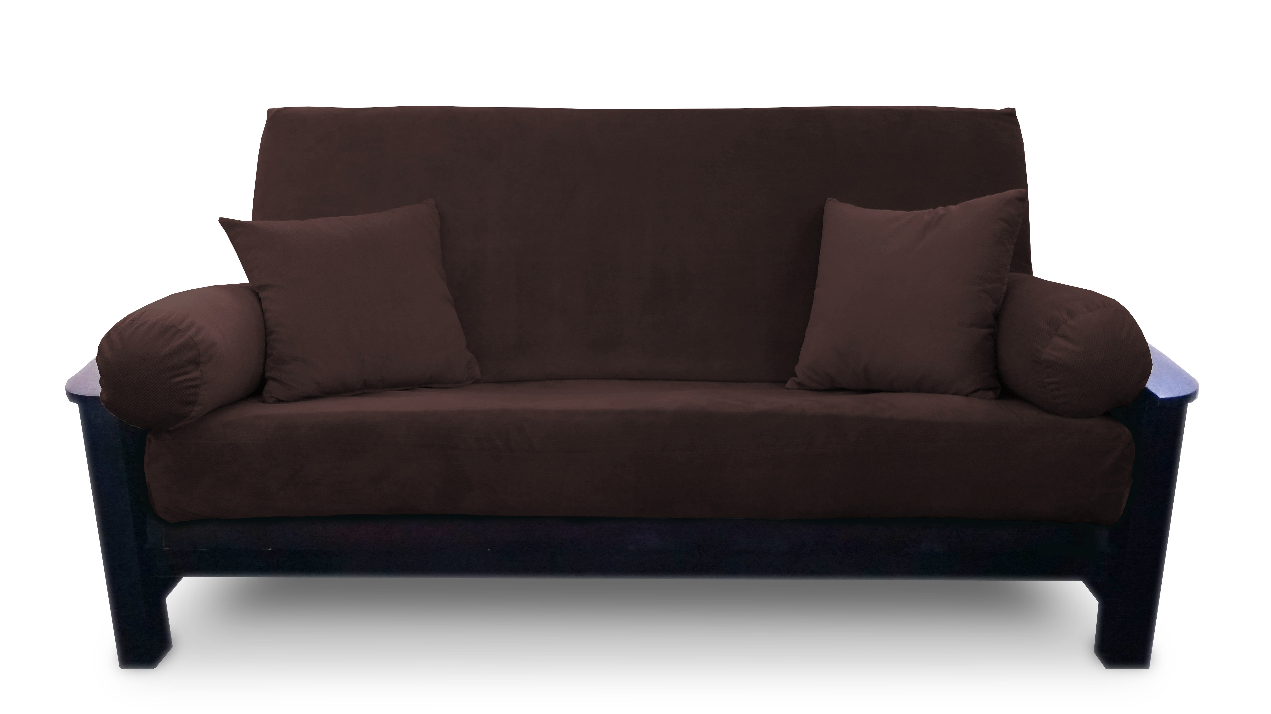 Prestige Furnishings Ibiza Suede Texture Futon Cover | Wayfair