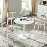 White Round Dining Tables You'll Love | Wayfair