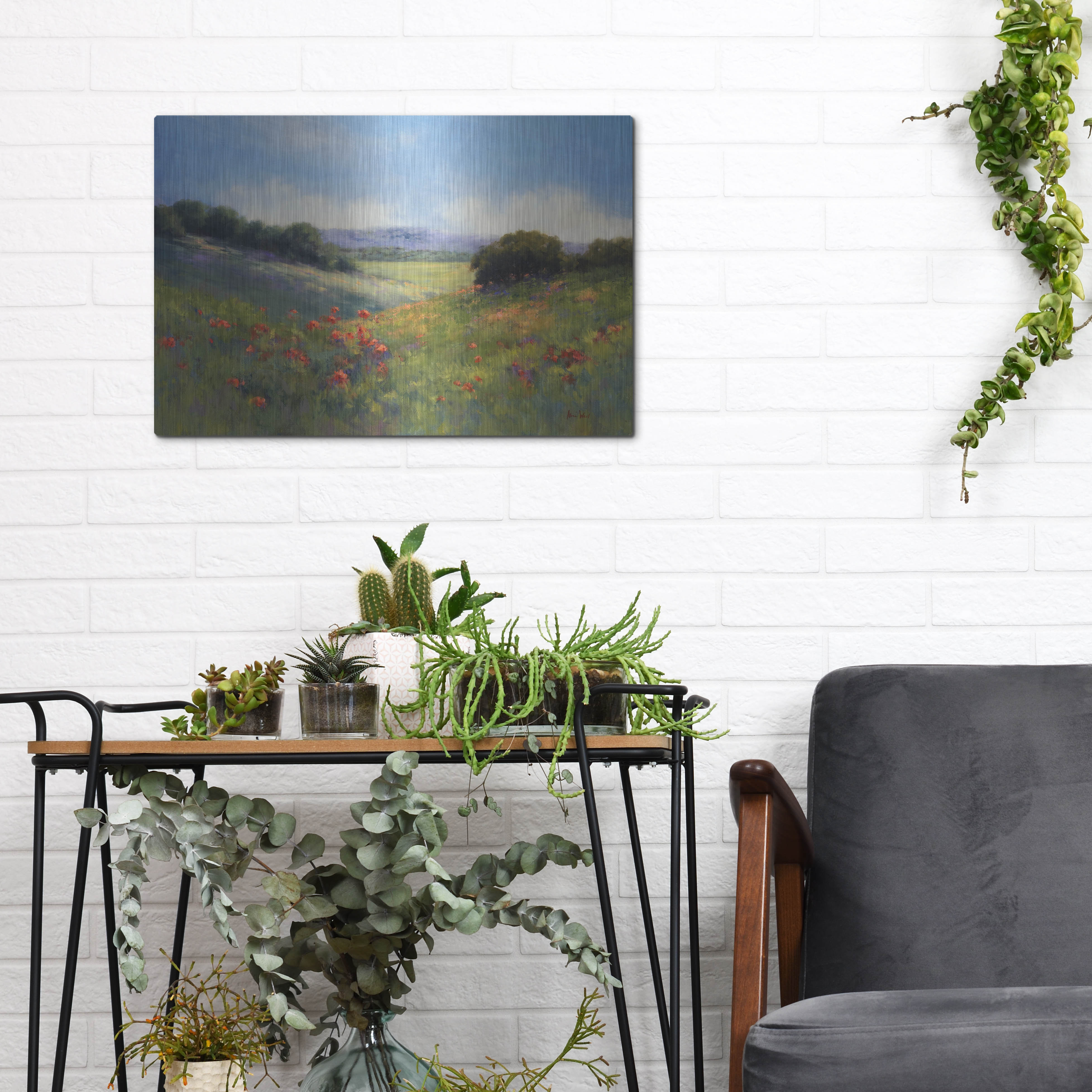 Winston Porter 'Poppies With A View' by Alice Weil Wall Art | Wayfair